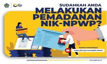 Seputar Pemadanan dan Pemutakhiran NIK–NPWP | Direktorat Jenderal Pajak